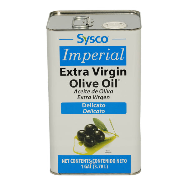 Sysco Imperial Extra Virgin Olive Oil Delicato, 1 Gallon (3.78L ...