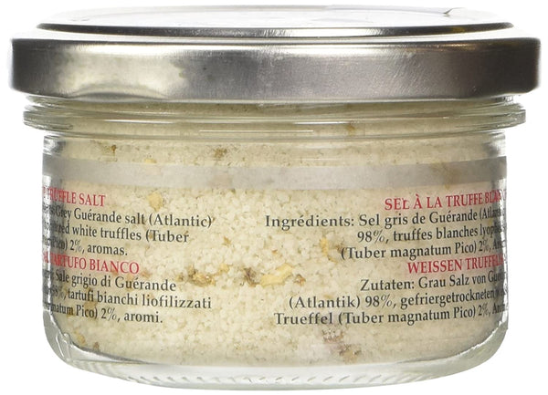 Italian White Truffle Salt With Real Truffle Flakes - 3.5 Ounce - By U ...