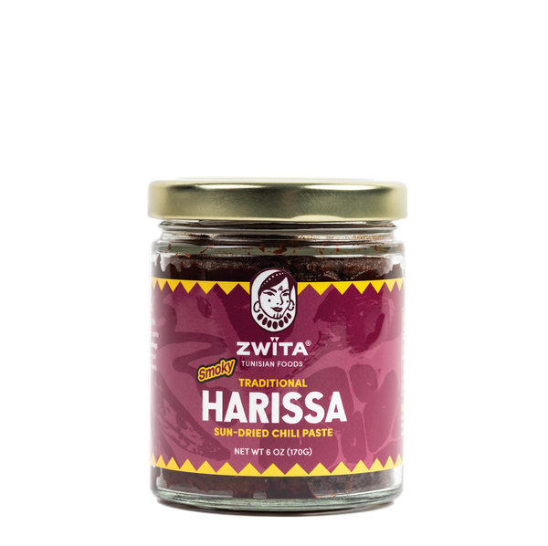 Zwita Smoky Traditional Harissa Sauce, 6 oz - Snazzy Gourmet